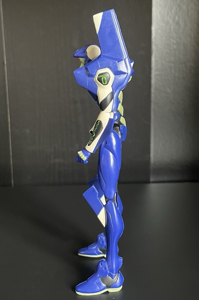1998 Neon Genesis Evangelion Model 02 EVA-00 Prototype Blue Figure ...