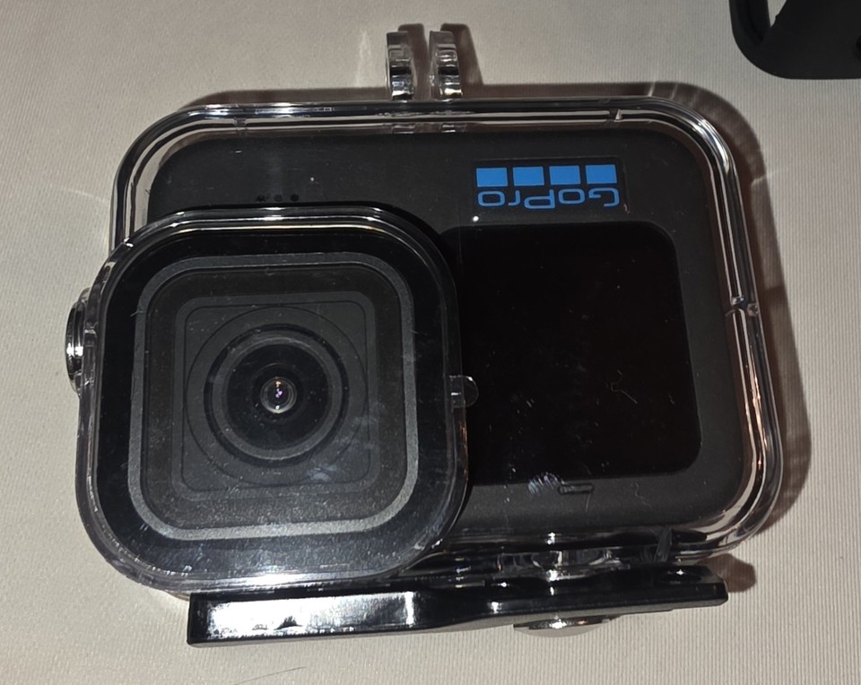 GoPro Hero 10 Black w/ 4 batteries, 2 Cases, & 4 Mounts Accessories ...