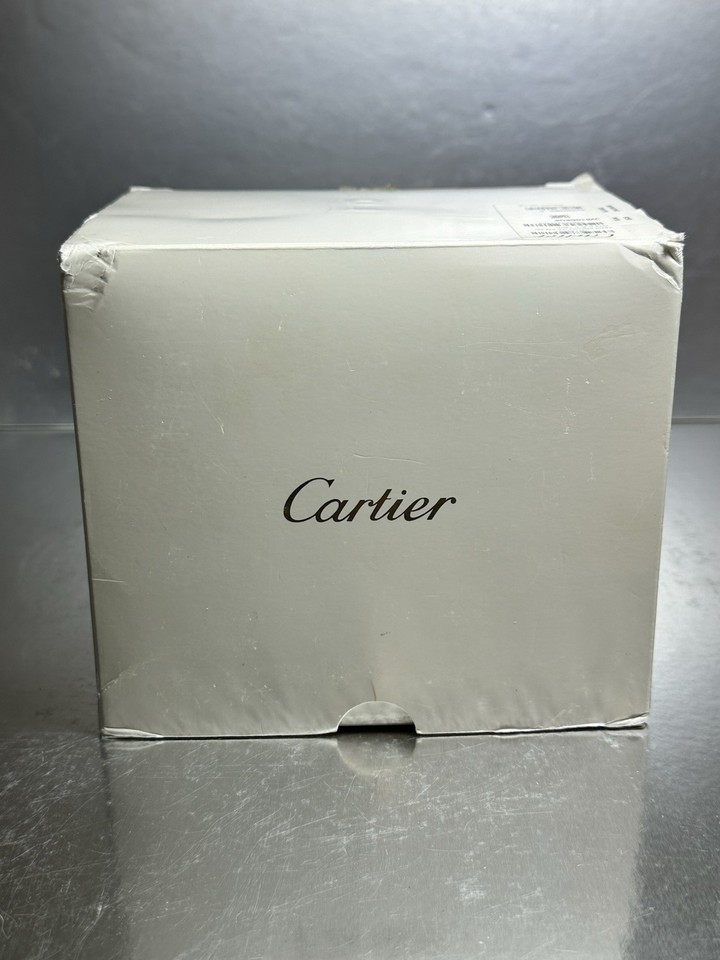 Genuine CARTIER TANK Wristwatch Red Box Set ~ BOOKS Set In Box w ...