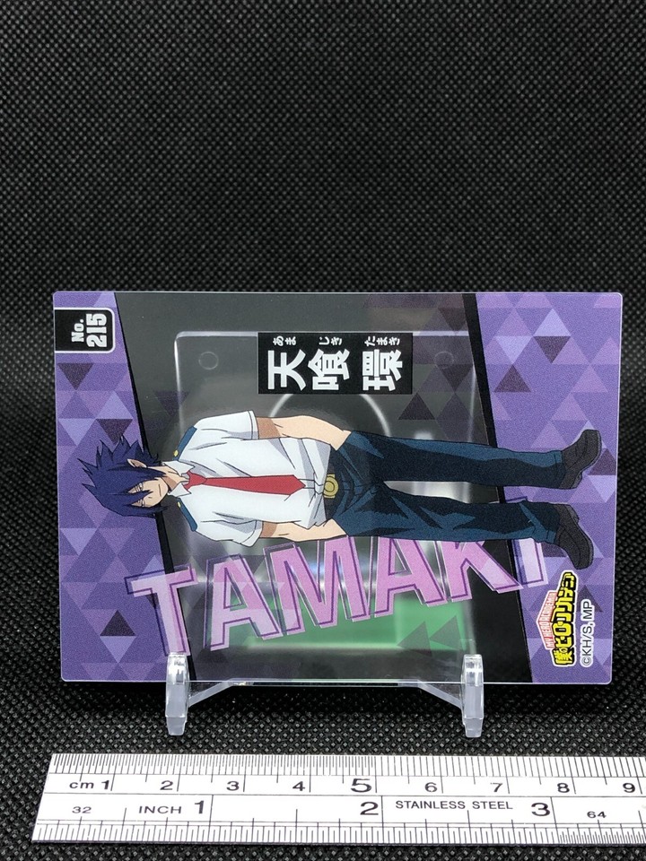 Tamaki Amajiki My Hero Academia Anime Manga Collectable Clear Card ...