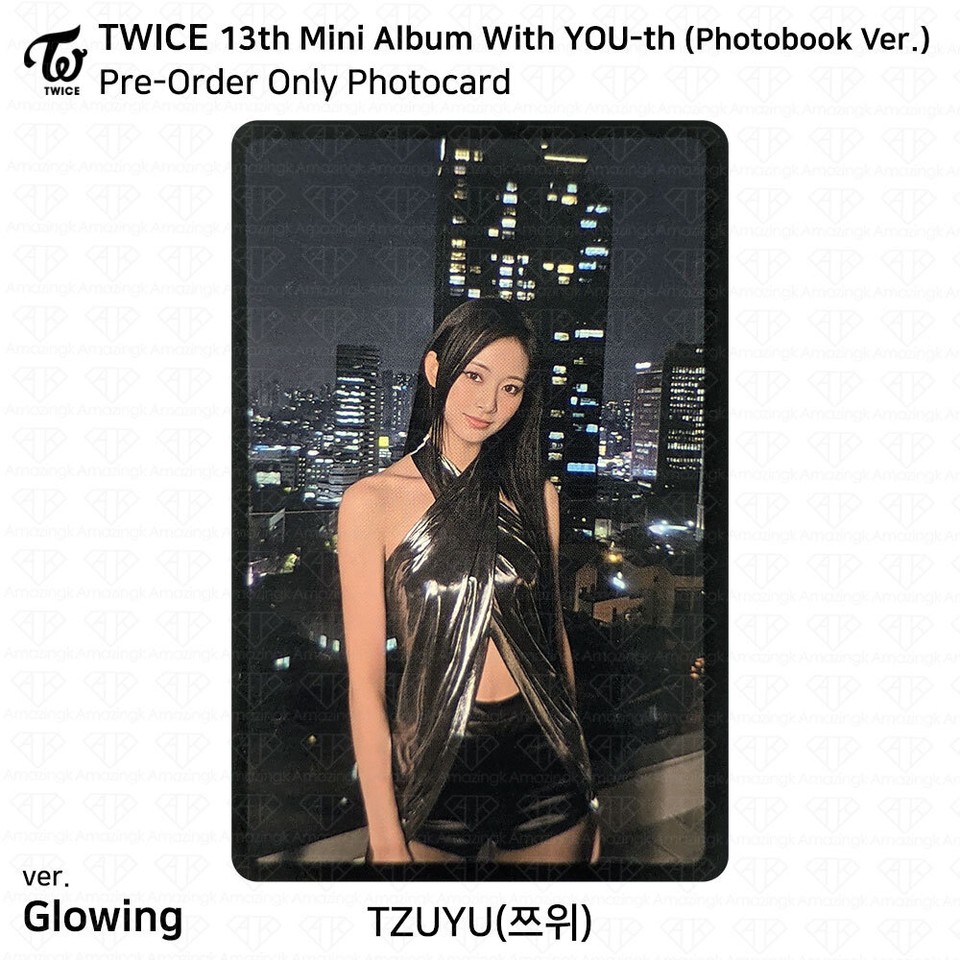 TWICE 13th Mini Album With YOU-th Youth Photocard Poster Film Sticker ...