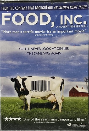 Food, Inc. - DVD - Documentary - Brand New Factory Sealed - | eBay