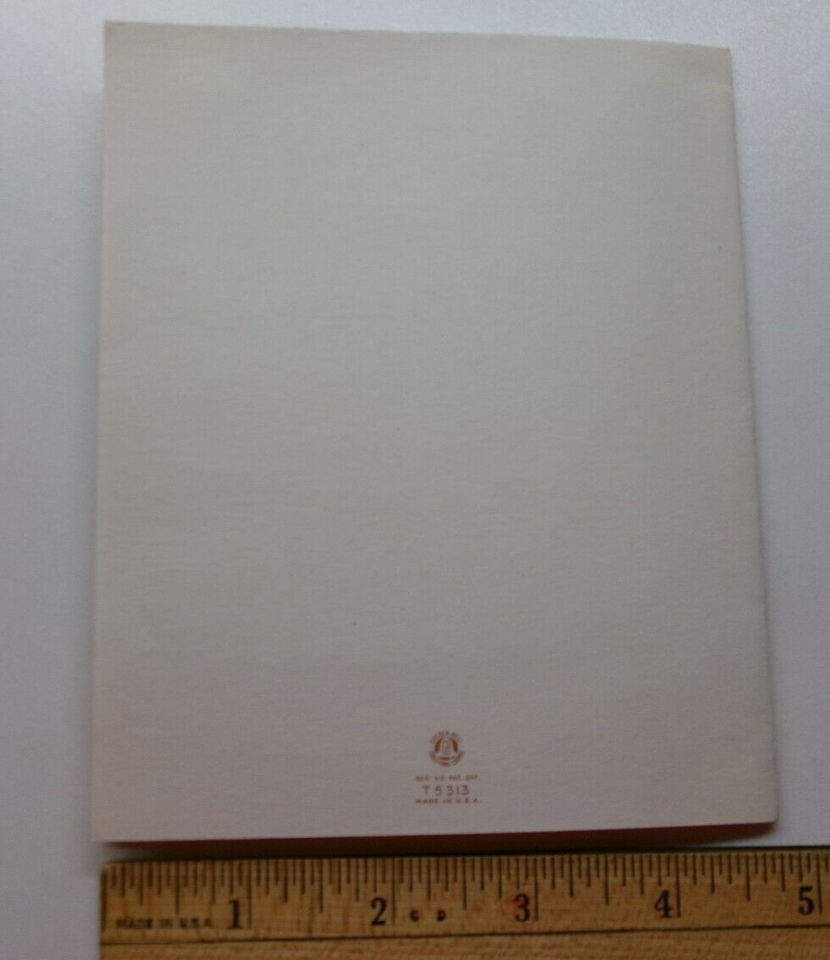 Vtg. Christmas Card Mary and Baby Jesus Gold Foil Edge by Golden Bell ...