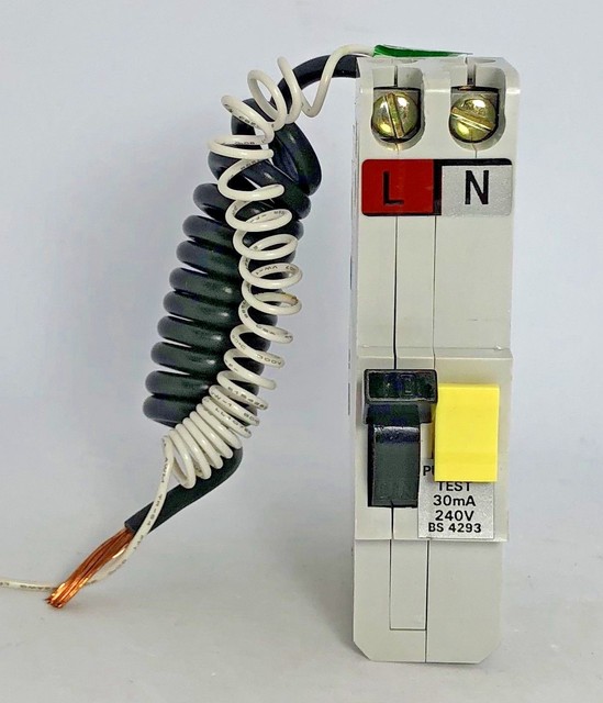 Federal Electric Stablok Stab-lok 30a Amp 30ma RCBO Double Pole MCB RCD ...