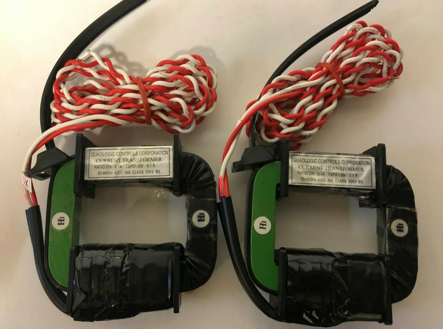 LOT OF 6 QUADLOGIC CONTROLS, CURRENT TRANSFORMER, CTSP200 | eBay