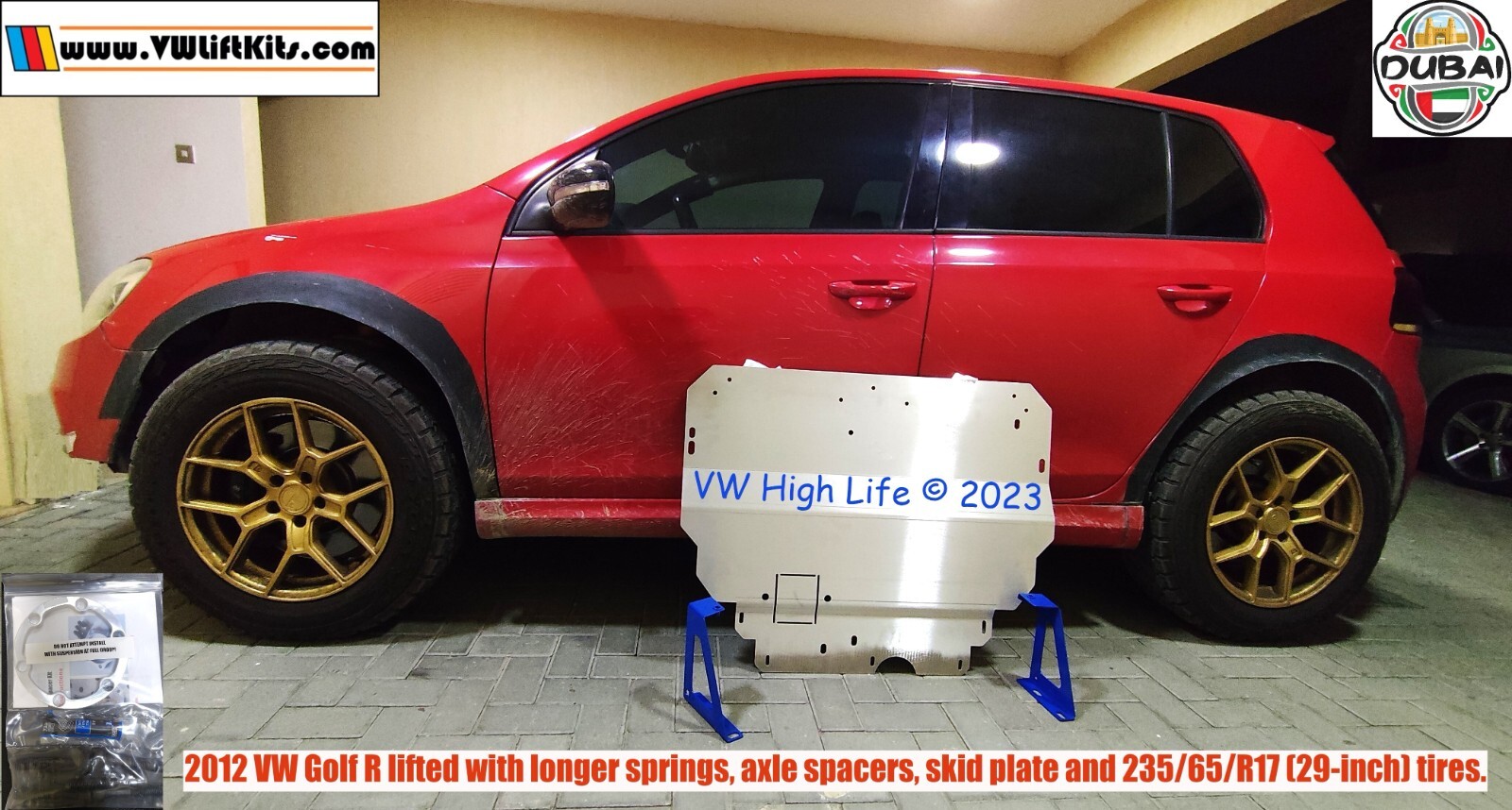 The Ultimate Rally Style Skid Plate for VW GOLF SPORTWAGEN JETTA WAGON ...