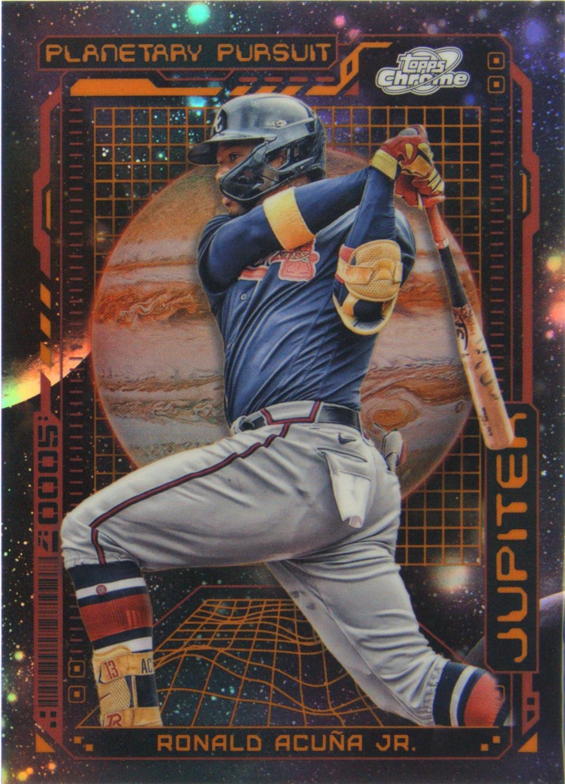 2023 Topps Cosmic Chrome - Planetary Pursuit Ronald Acuña Jr. #PPJ-8 ...