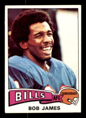 1975 Topps Football #299 Bob James VG | eBay
