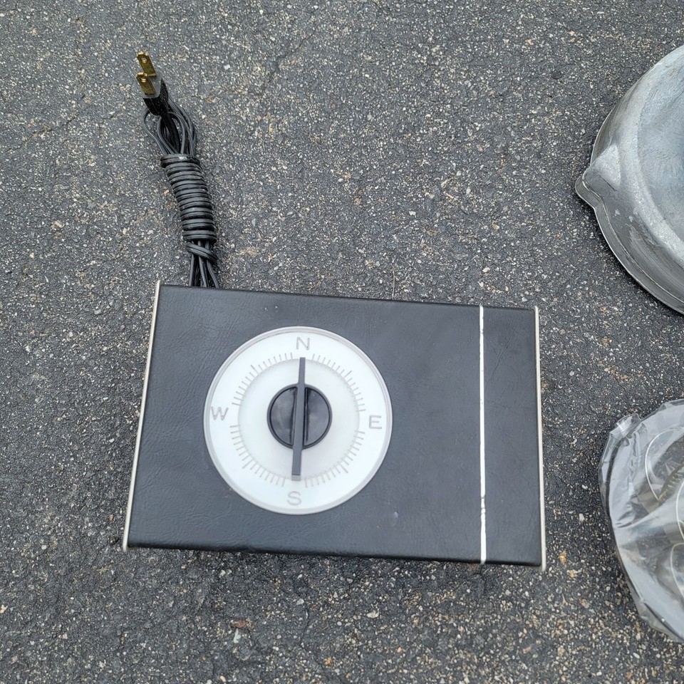 VINTAGE CDE Cornell- Dubilier Antenna Rotor Control AR-22R and 4 Wire ...