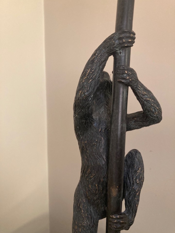 Vintage Maitland Smith Climbing Monkey Lamp | eBay