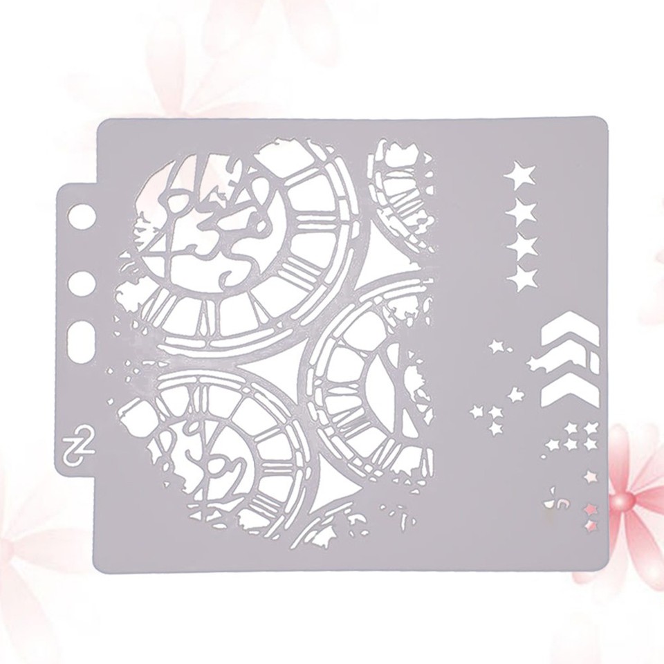 Graffiti Painting Board Floral Mail Art Stencil Window Spraying ...