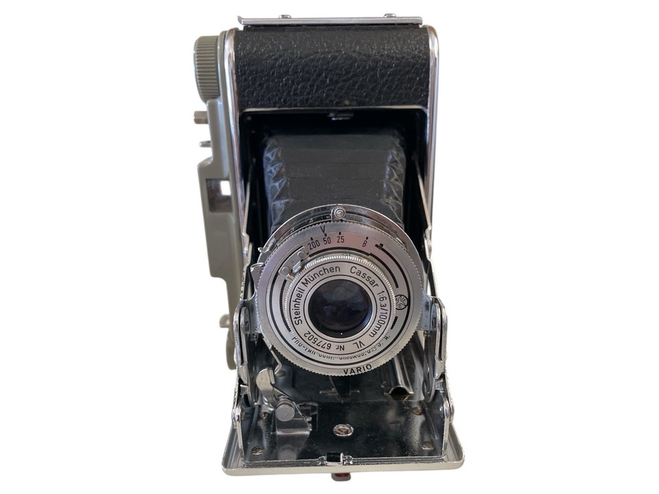 Vintage Foldex 6.3 Pho-Tak Camera in Leather Case 1950s Photography ...
