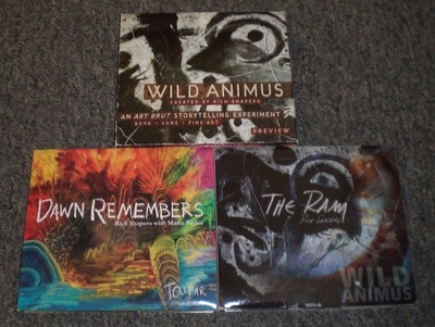 3 Rich Shapero CDs~Wild Animus Preview~The Ram~Dawn Remembers~Folk Rock ...