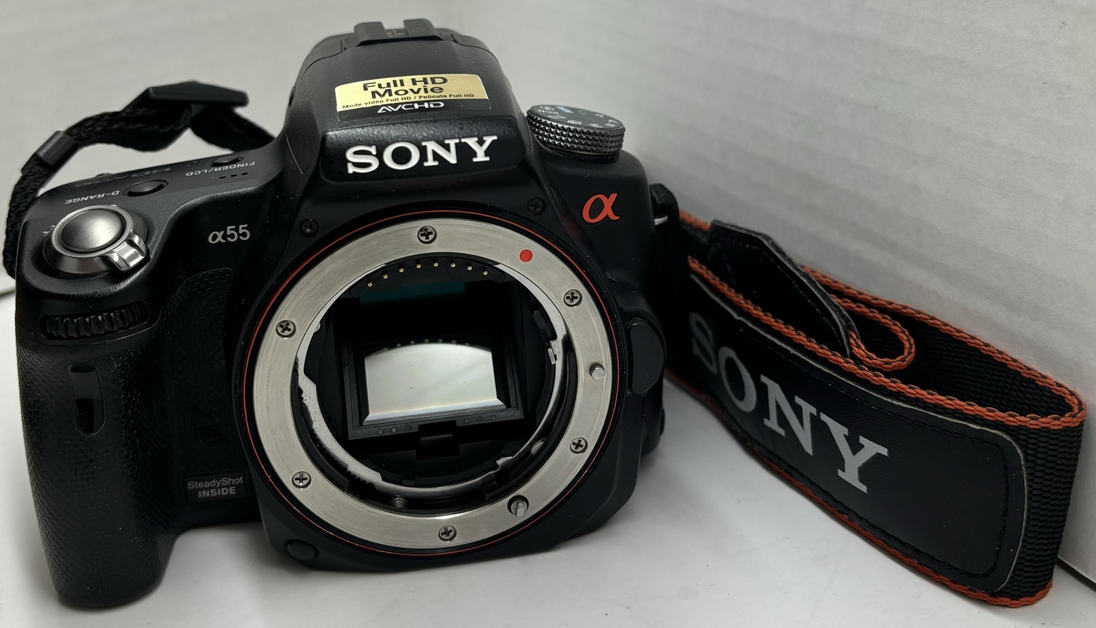 Sony Alpha SLT-A55V Digital SLR Camera 16.2MP Body ONLY, TESTED w ...