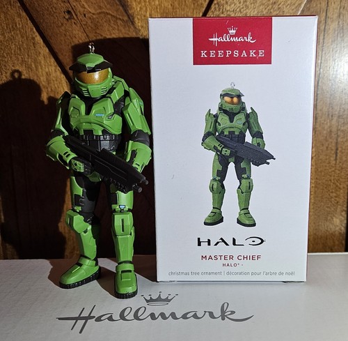 NEW Hallmark HALO: MASTER CHIEF 2024 Keepsake Ornament NIB Soldier | eBay