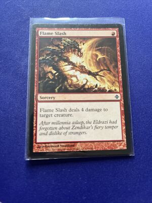 MTG Flame Slash Rise of the Eldrazi 145/248 Regular Common | eBay