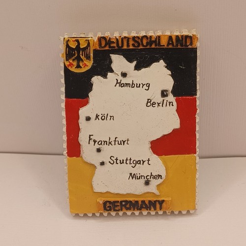 Deutschland Germany Ceramic Map Refrigerator Magnet Souvenir ...