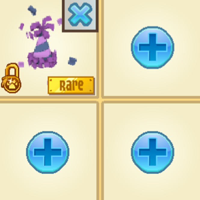 Animal Jam Classic AJ AJC Rare Item Monday Deep Freeze Party Hat Item ...