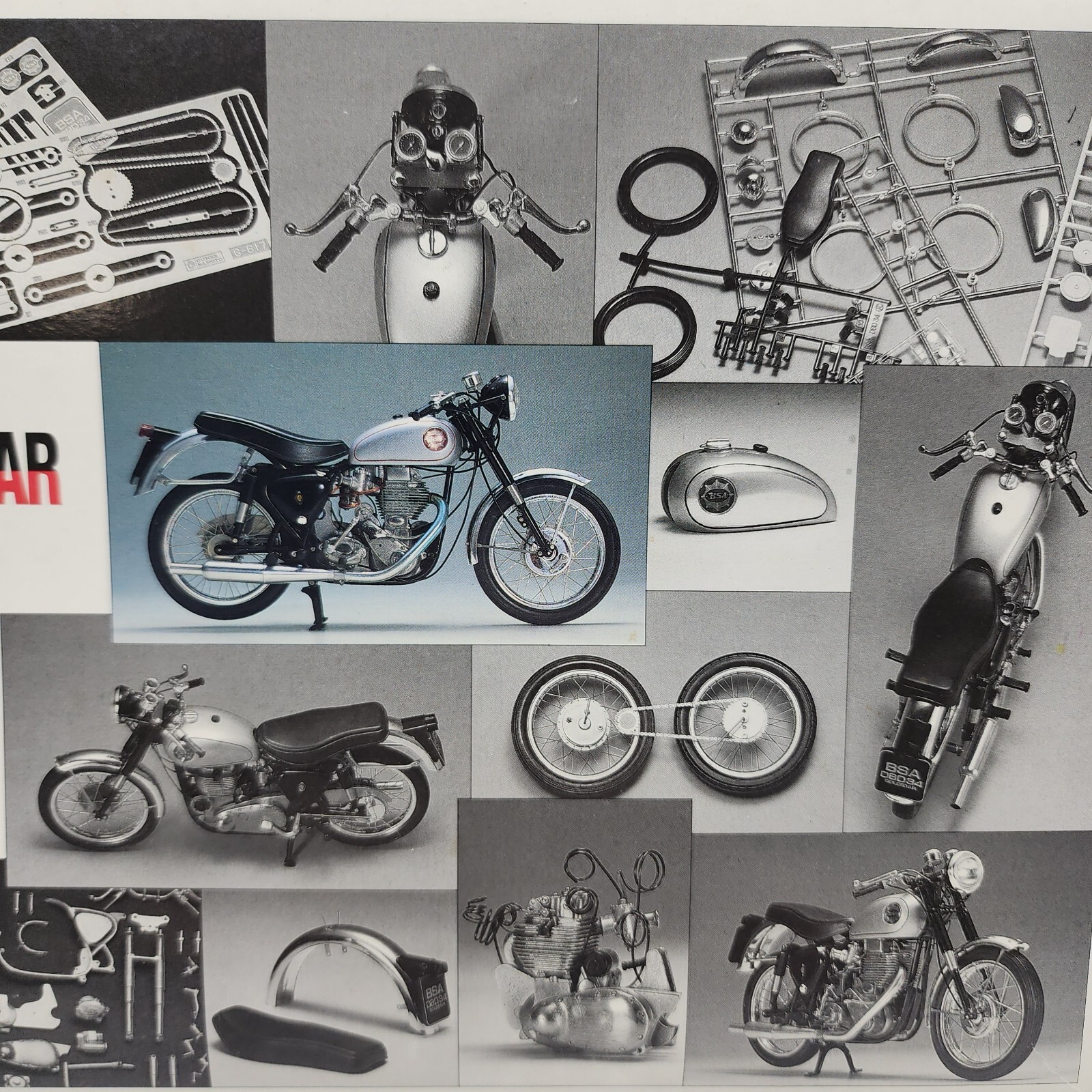 Gunze Sangyo 1:12 Scale BSA DBD34 Gold Star High-Tech Model Kit # G-617:4800 New | eBay