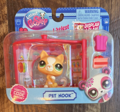 Littlest Pet Shop LPS Gen 7 Pet Nook Sweet Treats Orange Cat Kitten ...