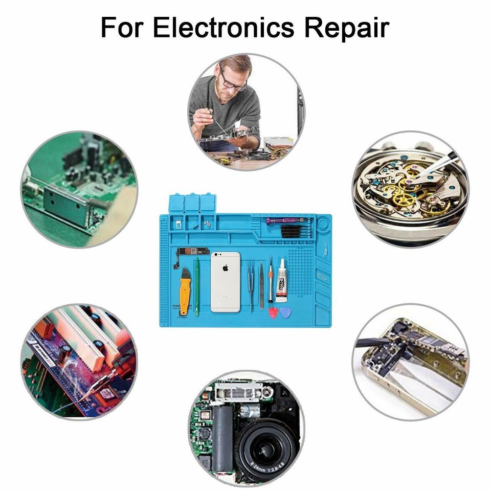 Phone Repair Screen Opening Tool Kit Screwdriver Silicone Pad for ...