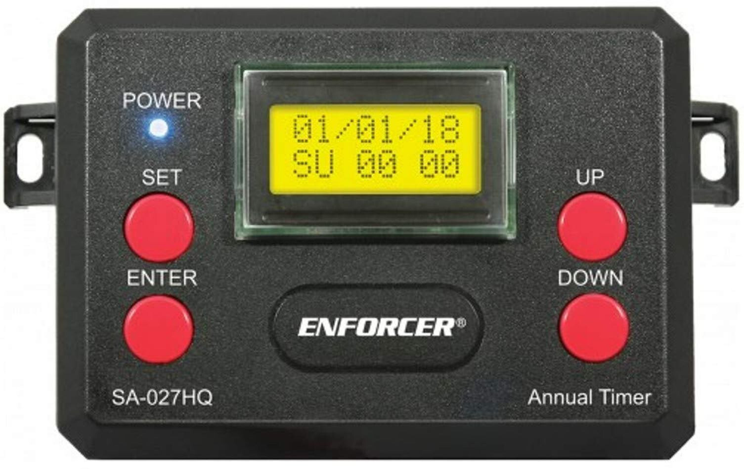 Seco-Larm SA-027HQ 365-Day Annual Timer with Two Relay Outputs, 100 ...