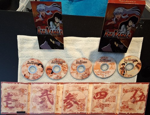 InuYasha First Season DVD Box Set Vol.1-5 Viz 782009201632 | eBay