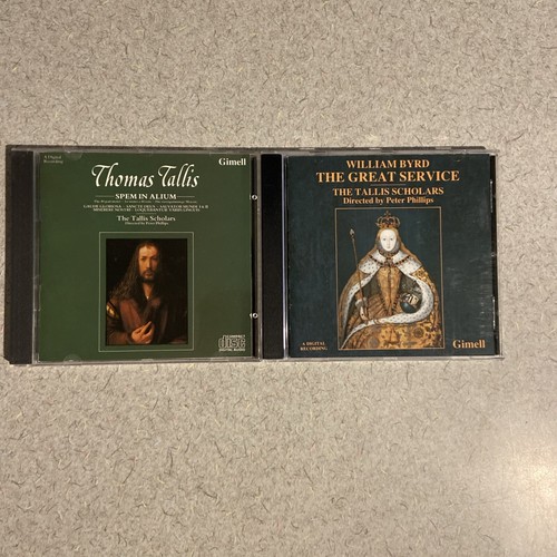Pair of Pre-Owned TALLIS CDs by Peter Phillips 2 Discs Classical ...