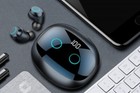 Wireless Earbuds Super Light Bluetooth 5.1 Headphones with Type-C ...