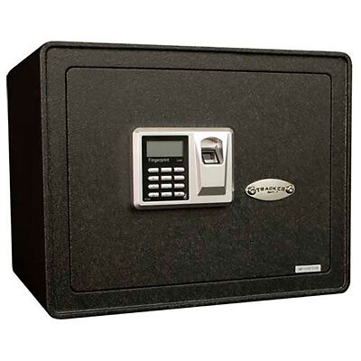 Tracker Safe Security Safe S12 With Biometric Lock Keyed Lock 11-7/8"W ...