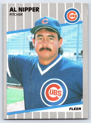 1989 Fleer #433 Al Nipper Chicago Cubs BASEBALL Card | eBay