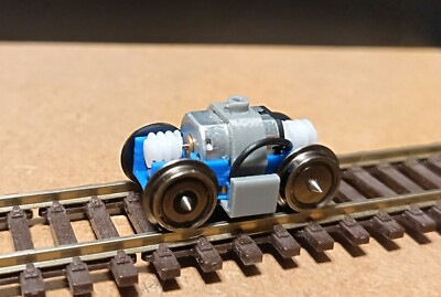 Powered bogie/truck for train/tram etc, CUSTOM 23-27mm wheelbase, HO/OO/16.5mm | eBay