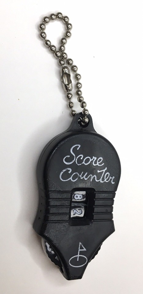 Vintage Rare Score Caddy Pocket Golf Score Keeper Black Hong Kong ...