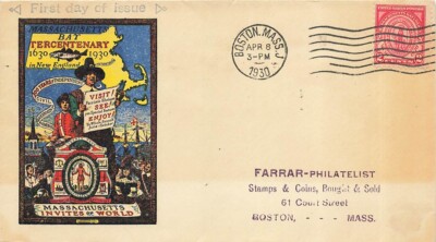 682 2c MASSACHUSETT BAY COLONY - 1st Harris Hunt | eBay