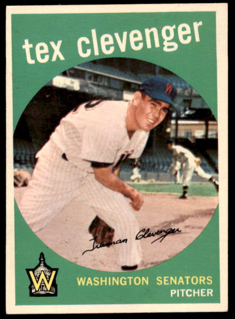 Tex Clevenger Card 1959 Topps #298 | eBay