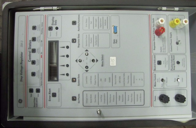 GENERAL ELECTRIC GE VR-1 SM-3 Q554950-TOR 7620/13200Y STEP VOLTAGE ...