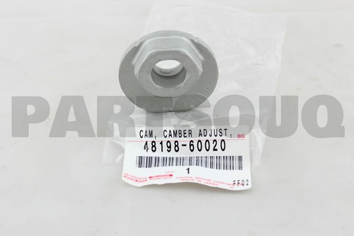 4819860020 Genuine Toyota CAM, CAMBER ADJUST, NO.2, RH/LH 48198-60020 ...