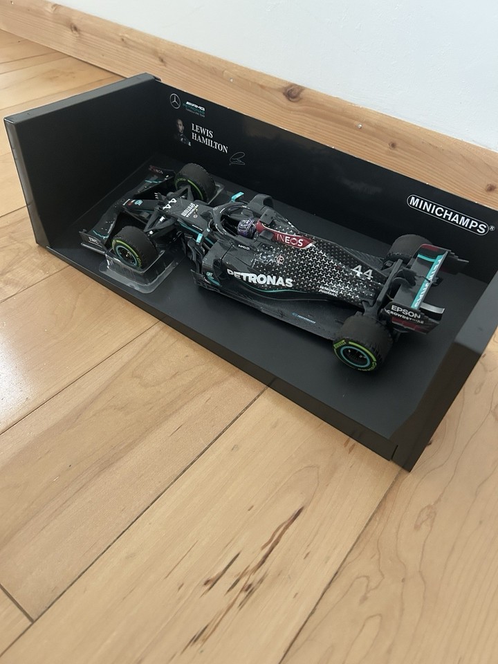 Minichamps 2020 Lewis Hamilton Mercedes W11 Turkey GP F1 Champion 1/18 ...