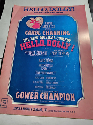 Hello Dolly , from Hello Dolly - Carol Channing 1963 VG B2 | eBay