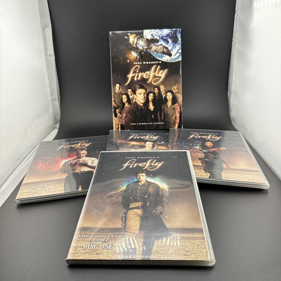 Firefly: The Complete Series (DVD, 2002) 4-Disc Set - Box Set ...
