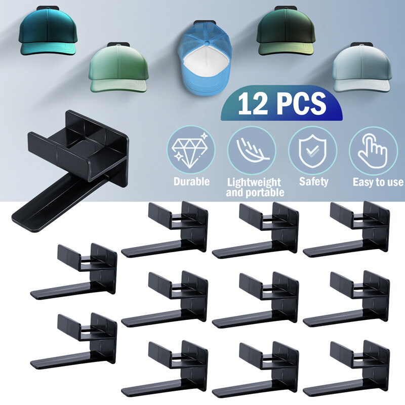 Hat Rack Organizer Baseball Holder Storage Cap Hanger Door Wall Coat ...