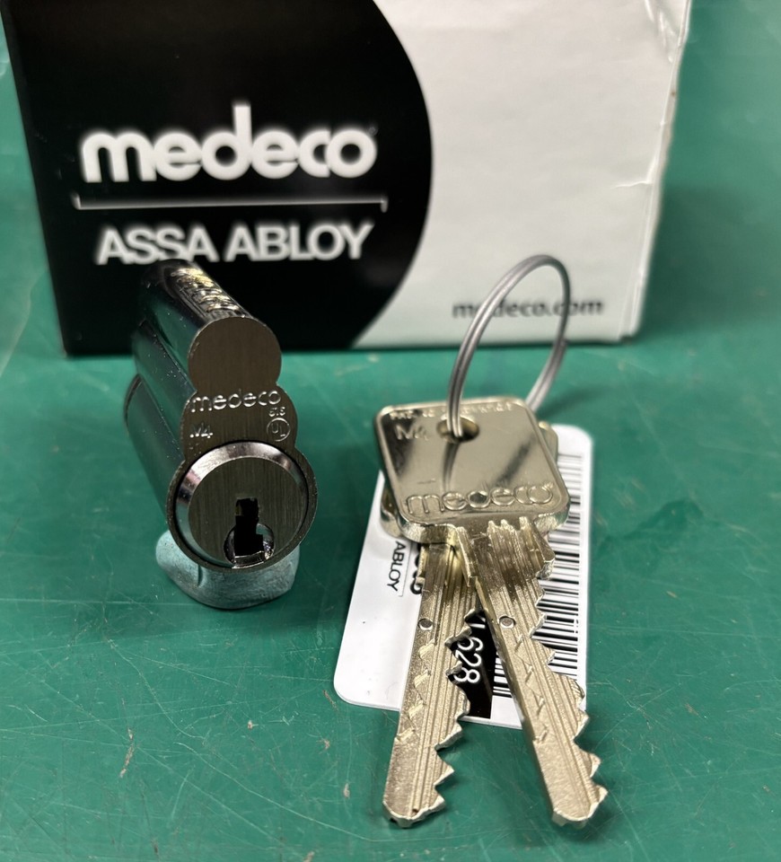Medeco M4 High Security Snowman Cylinder in Anchor Las padlock ...