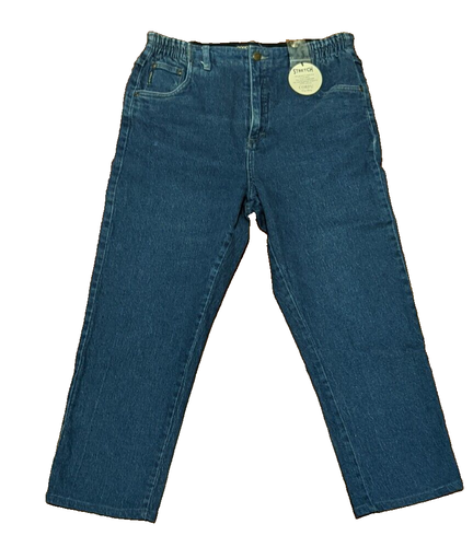 CORFU BOULDER Womens Easy Living Blue Stretch Cropped Ankle Jeans Tag ...