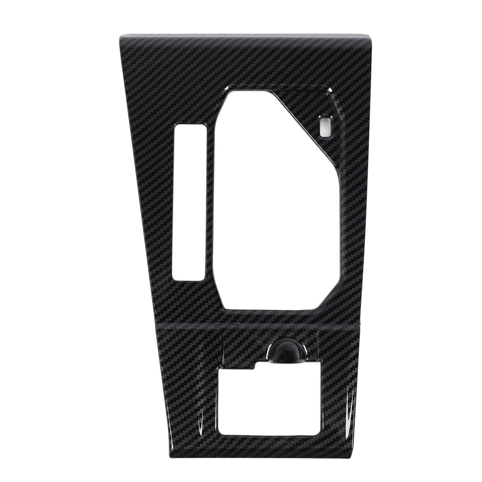 Hot Shift Box Panel Frame Cover Carbon Fiber Style Console Gear Shift ...