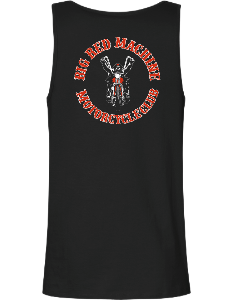 Hells Angels Support 81 Tank Big Red Machine Motorcycle Club Black ...