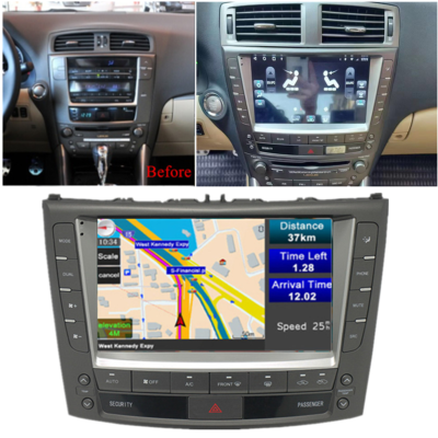 9'' For Lexus IS250 IS350 IS300 05-12 Radio Player GPS Navigation 2 ...