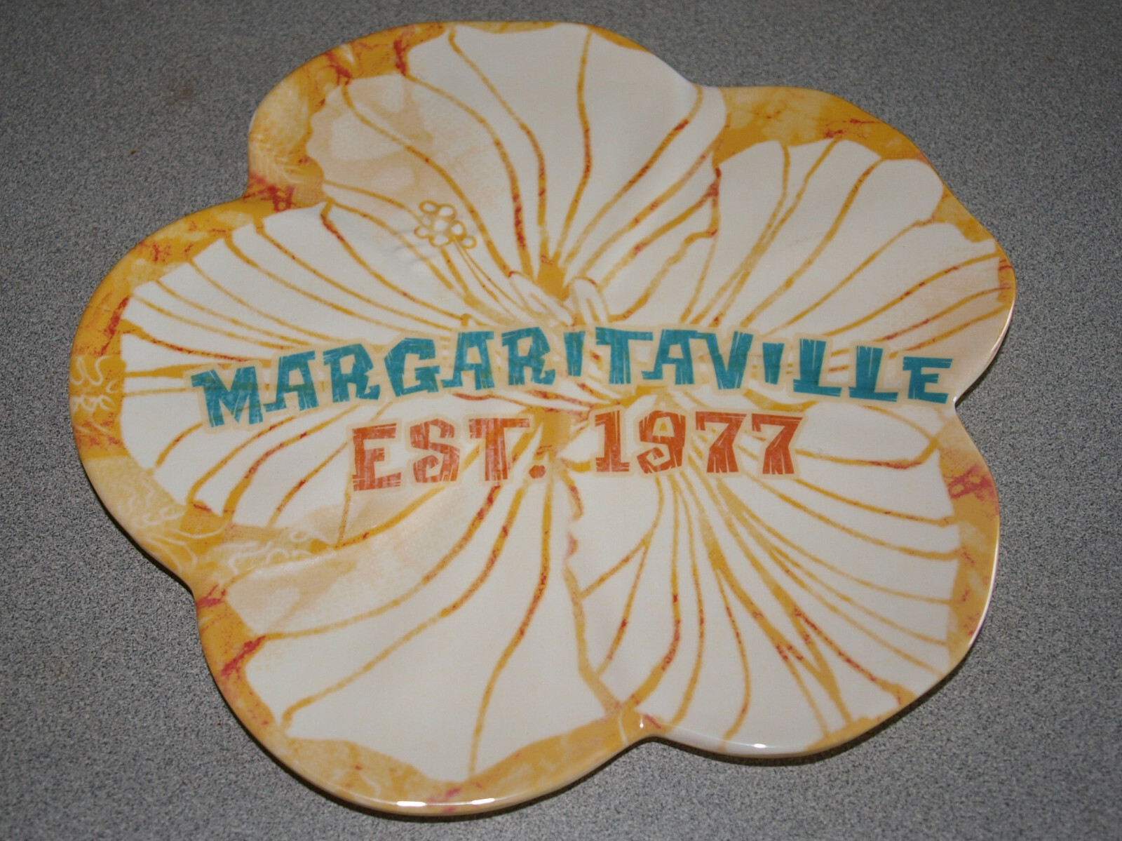 Margaritaville - Original Jimmy Buffett - Melamine Salad Plate 8 1/2 ...