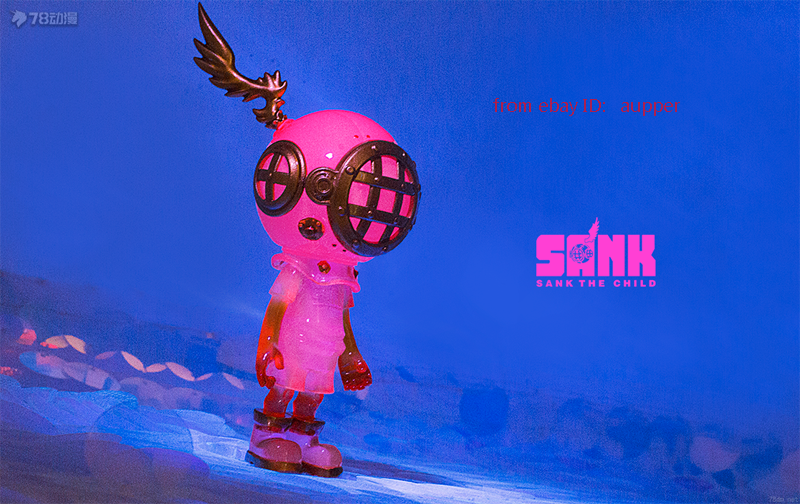 Sank Toys Sank The Child Spectrum Series Neon Night Lights 10cm Statue ...