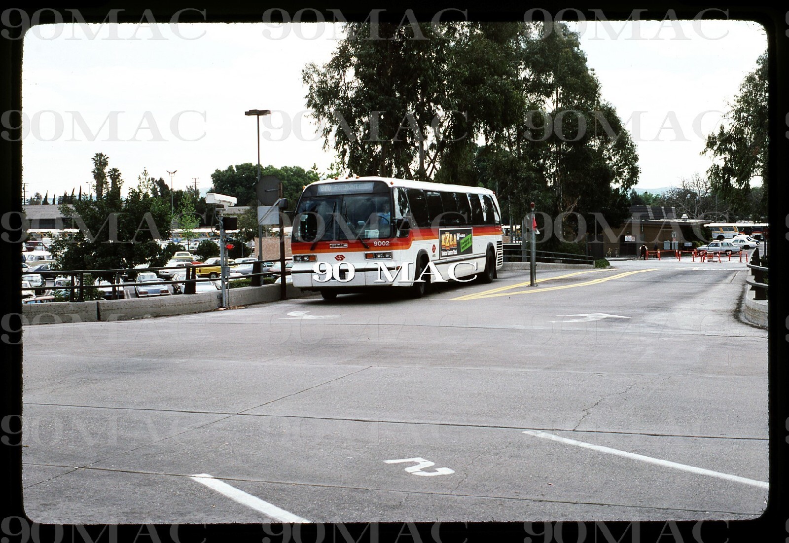 SCRTD. GM RTS Bus #9002. El Monte (CA). Original Slide 1984. | eBay