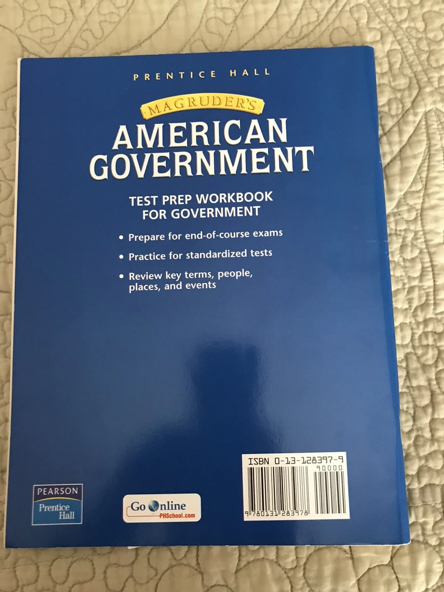 American Government Textbook Prentice Hall